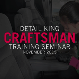 Detail King's 3 day craftsman class
