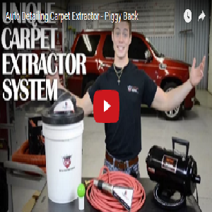 Auto Detailing Carpet Extractor - Piggy Back