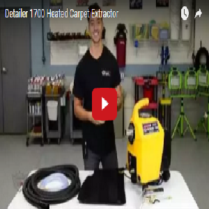 Detailer 1700 Heated Carpet Extractor