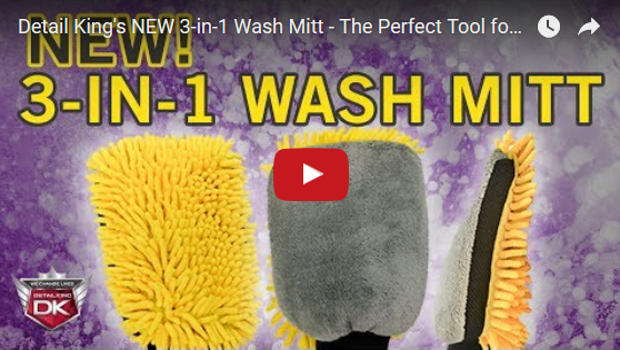 Detail King's NEW 3-in-1 Wash Mitt - The Perfect Tool for Washing your ...