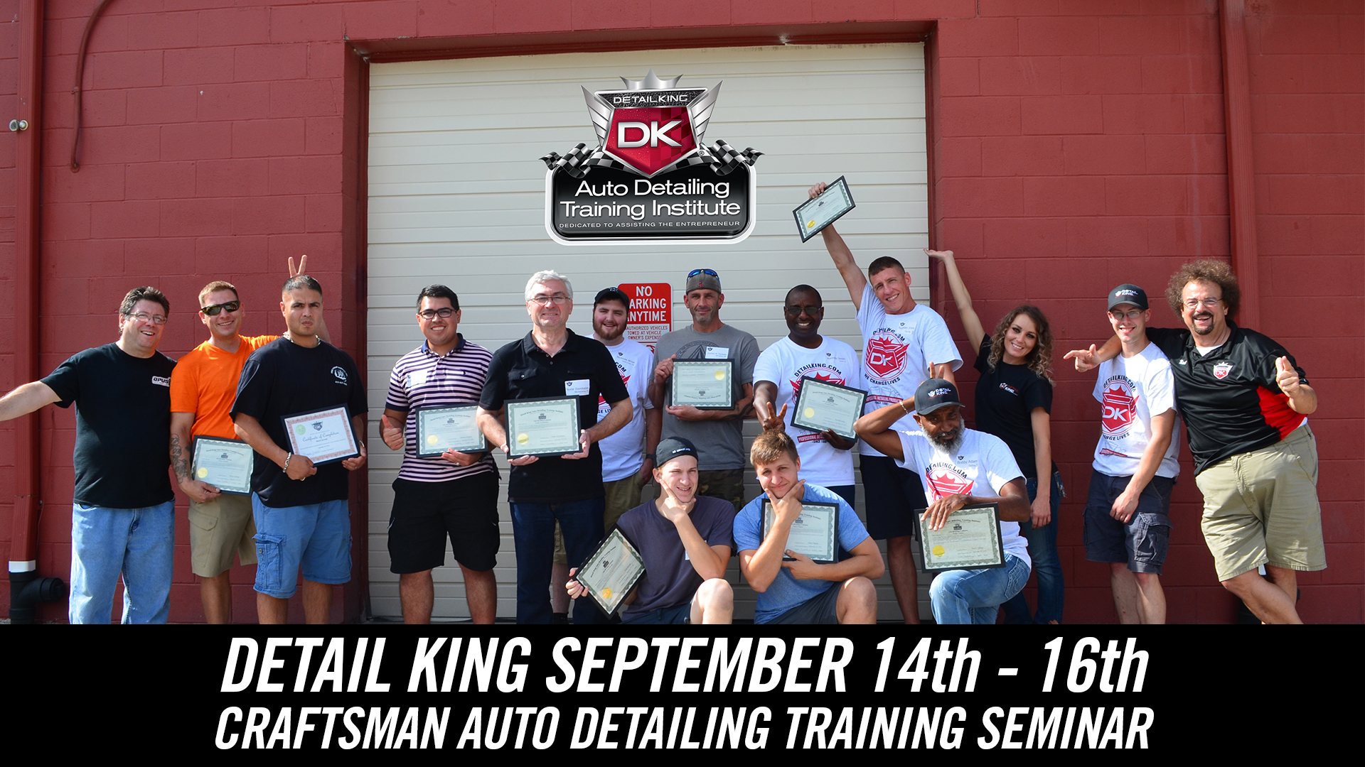 September 14th - 15th 2018 Craftsman Auto Detailing Training Seminar ...