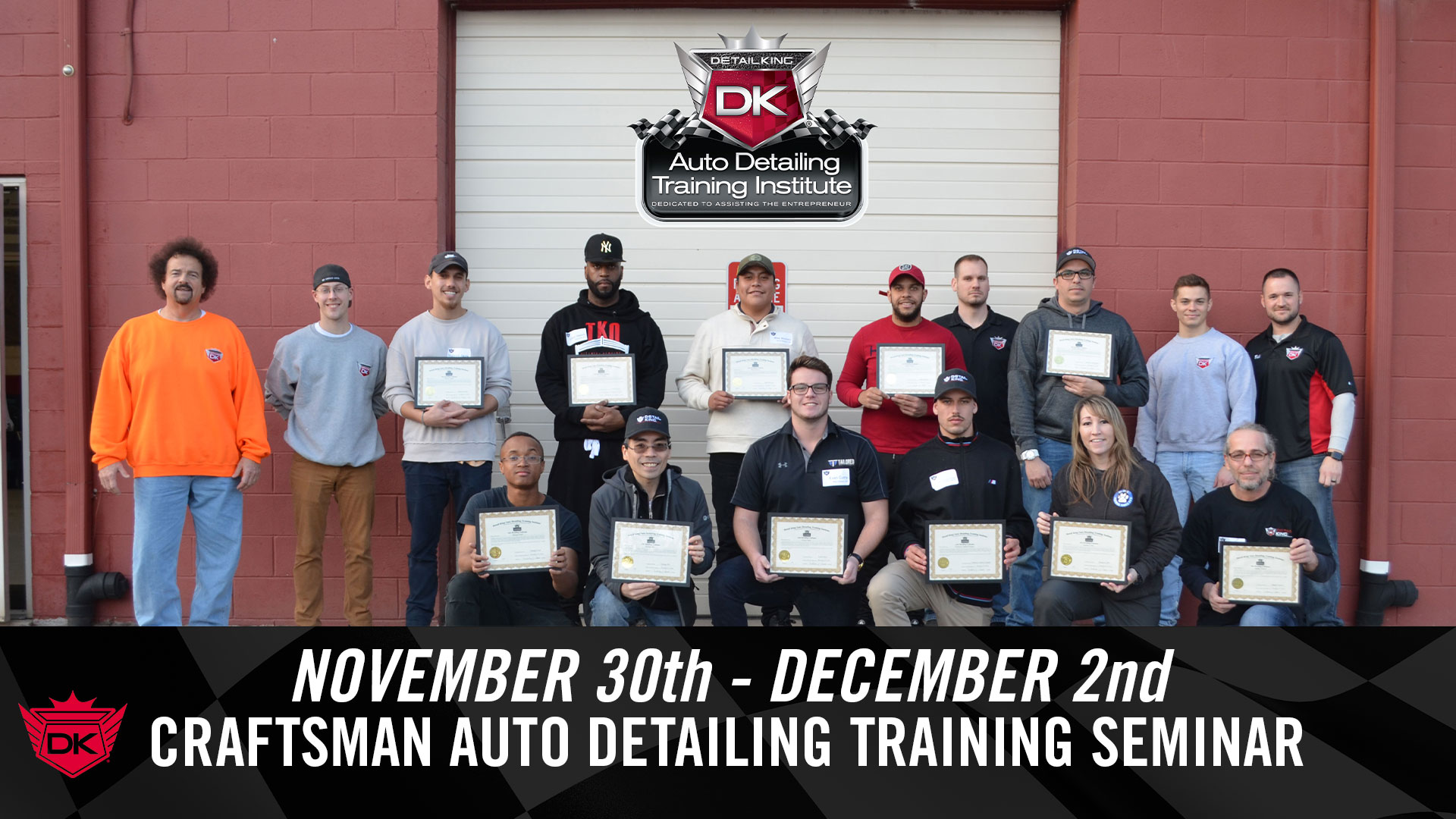 November 30th - December 2nd 2018 Craftsman Auto Detailing Training ...