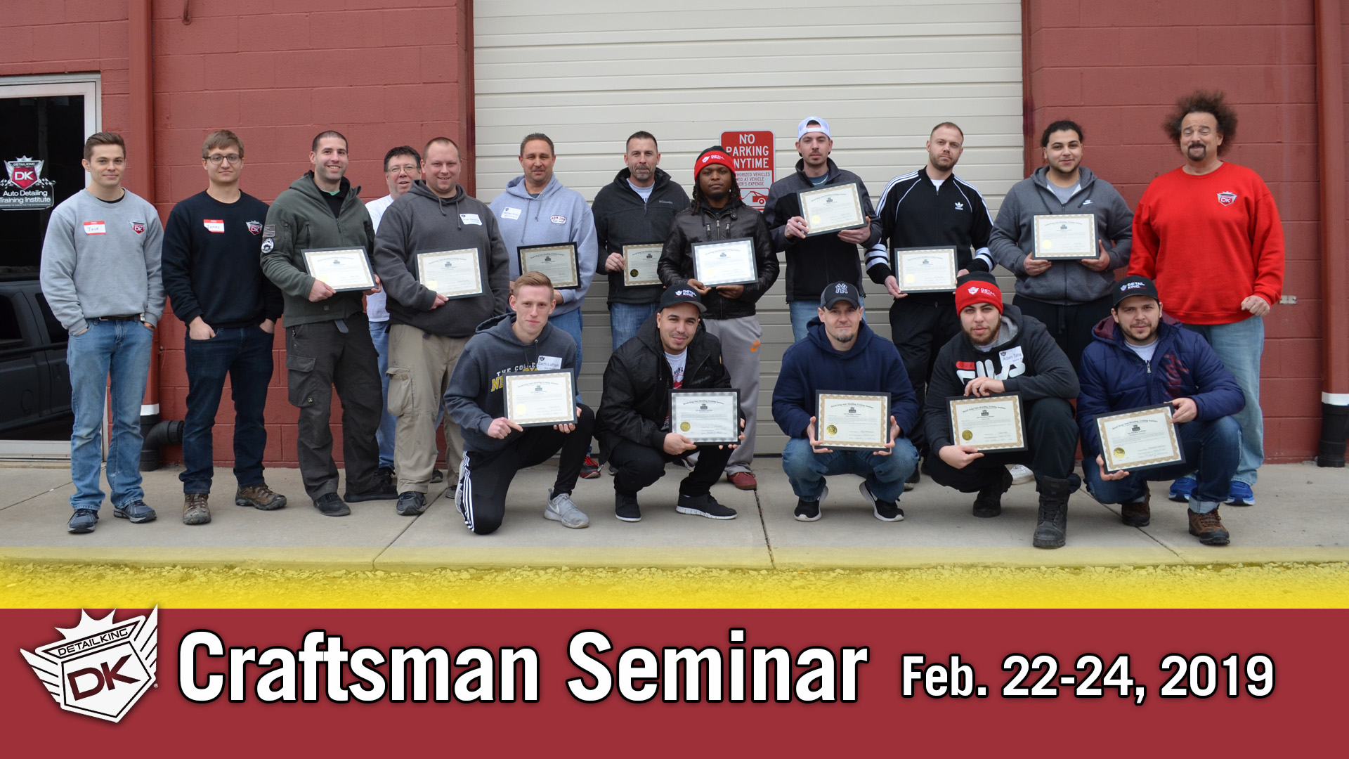 February 22nd - 24th 2019 Craftsman Auto Detailing Training Seminar ...