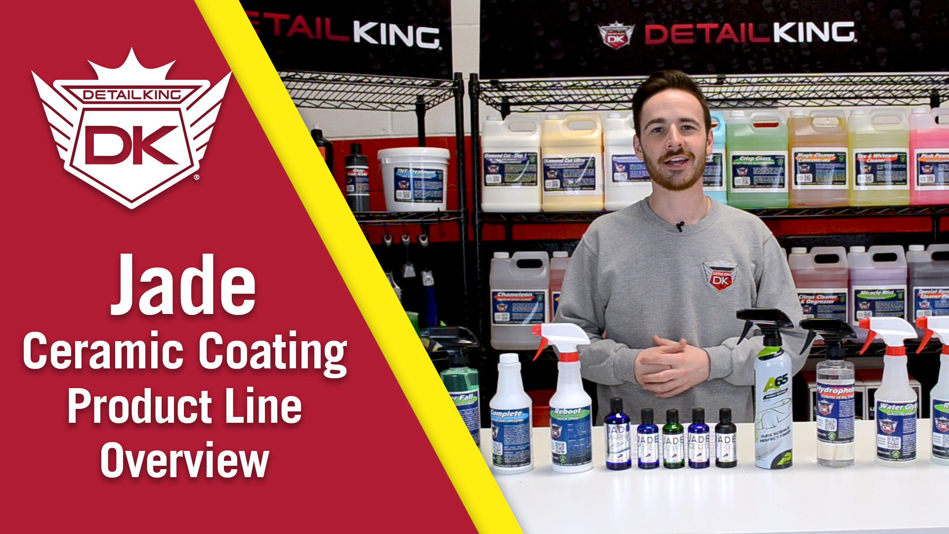 Jade Ceramic Coating Product Line Overview - Detail King