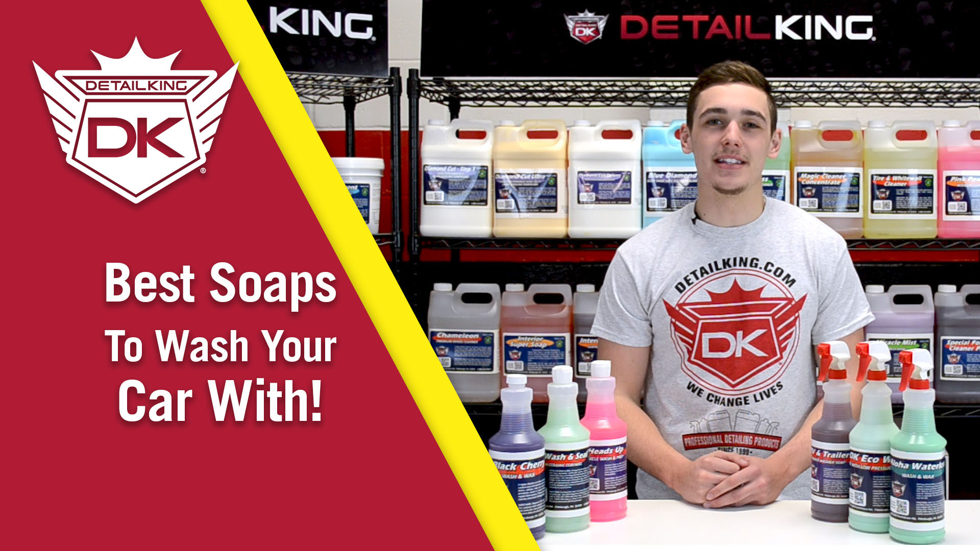 Detail King Car Wash Soaps Overview - Detail King