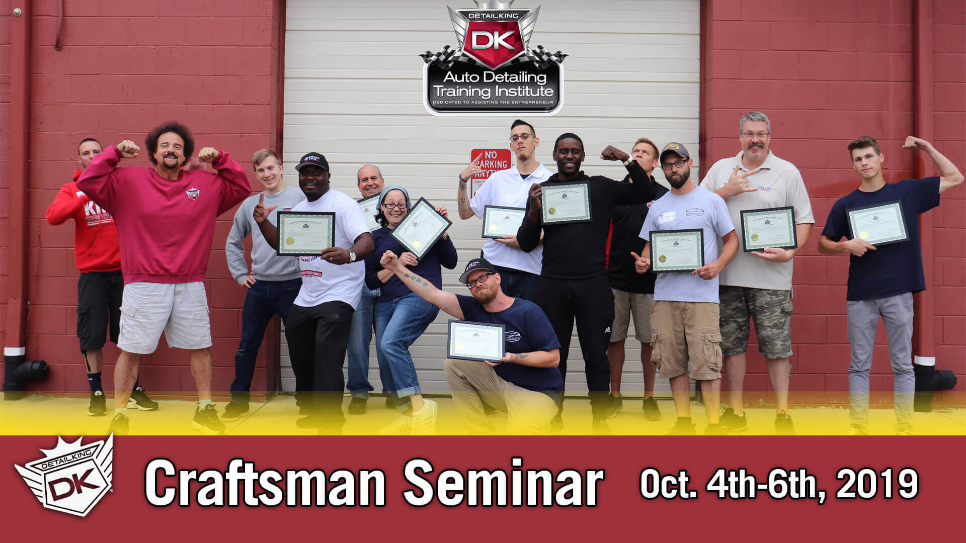 Car Reconditioning Training Seminar October 4th-6th, 2019