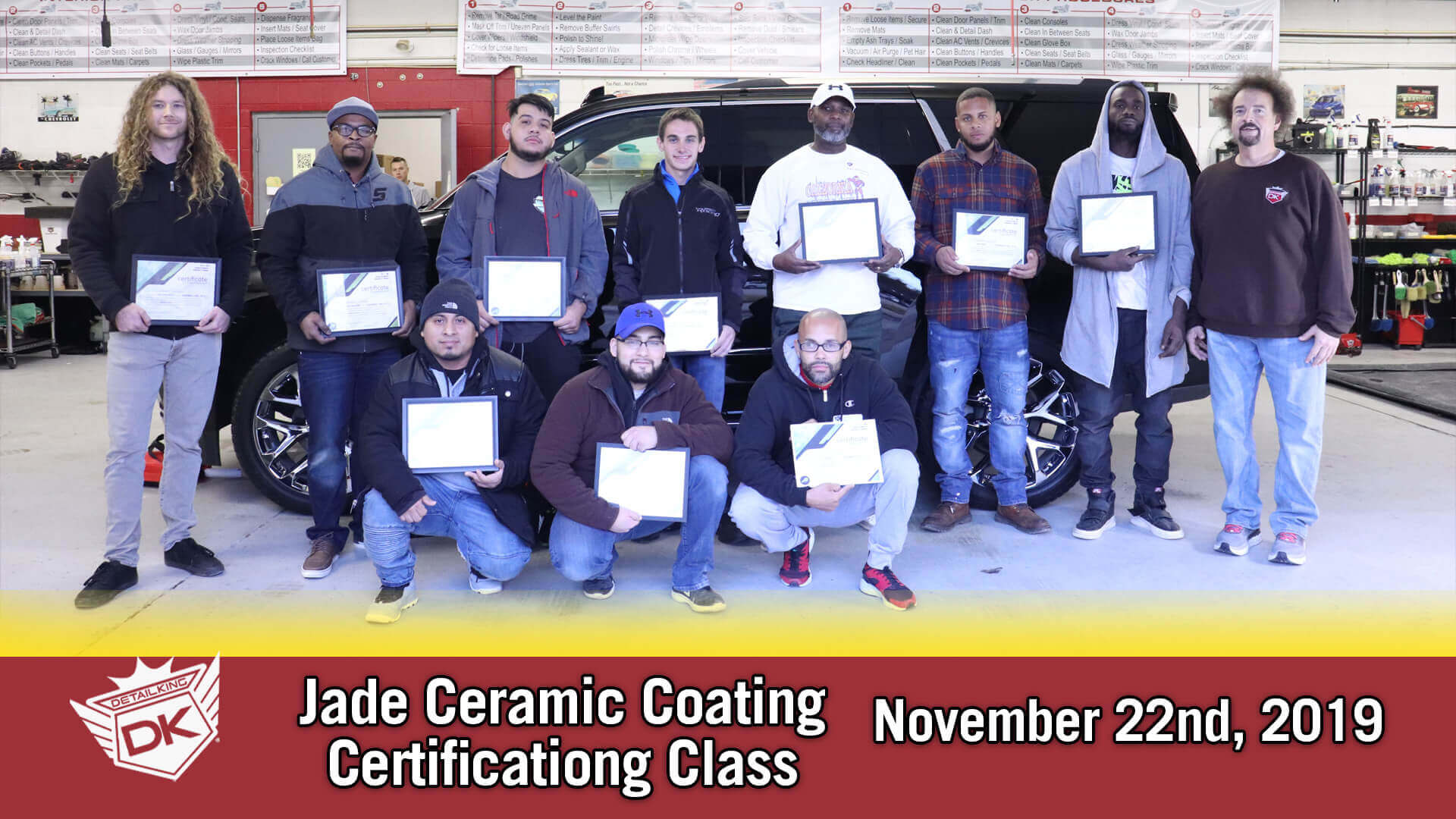 Detail King's Jade Ceramic Coating Class! November 22nd, 2019