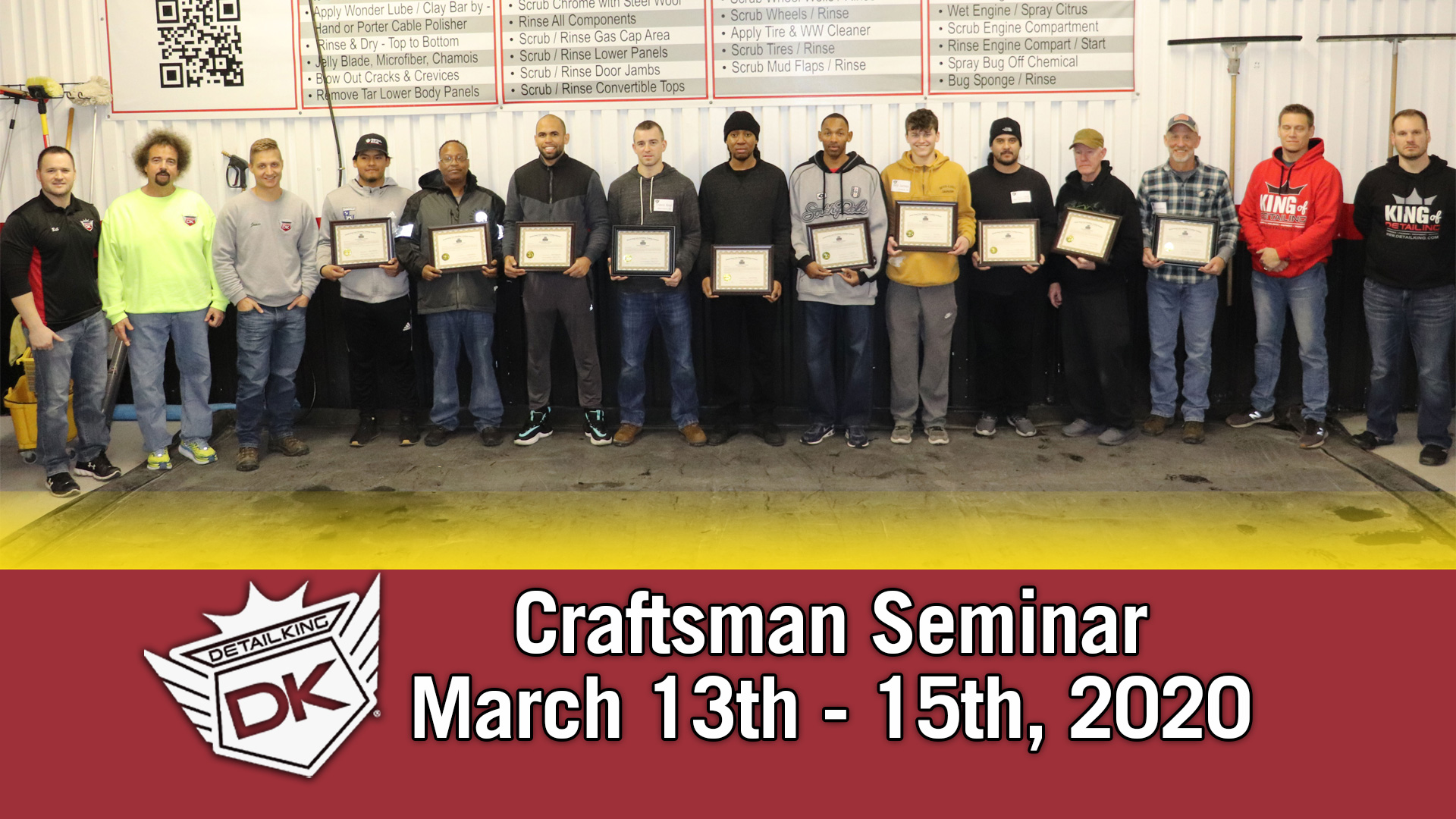 March 2020 Craftsman Seminar - Detail King