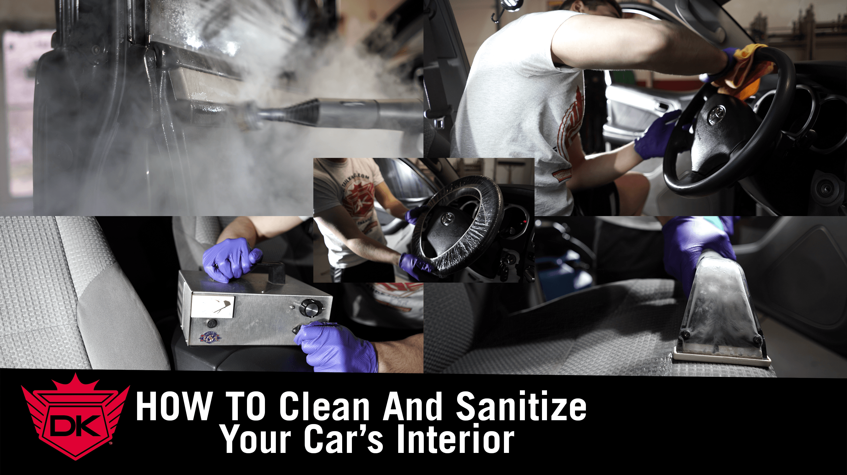 How to Clean and Sanitize Your Car's Interior - Detail King
