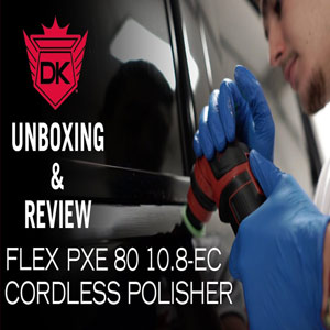 Flex PXE 80 10.8-EC Cordless Mini Polisher UNBOXING & Review - Detail King