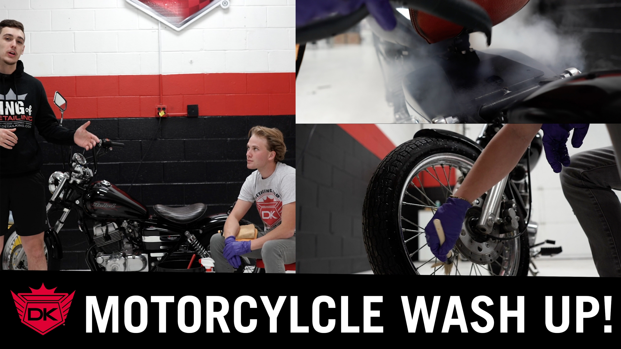 How to SUPER CLEAN Your Motorcycle | Motorcycle Detailing Series: Part ...